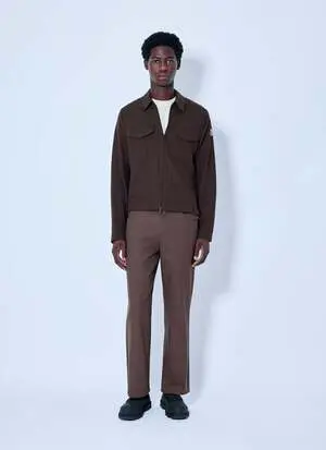 Moncler Checked Zip-up Jacket