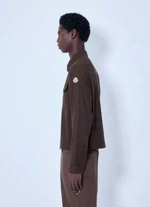 Moncler Checked Zip-up Jacket