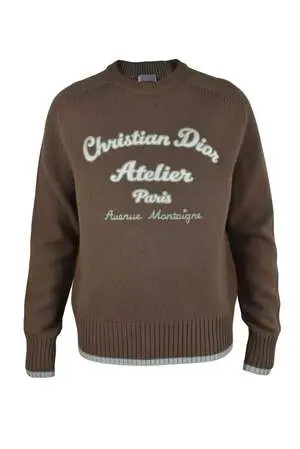 Dior Atelier Virgin Wool Knit Sweater