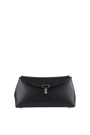 TOTEME Mini T-lock Clutch - Gray