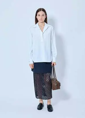 Max Mara Overlay Panel Skirt