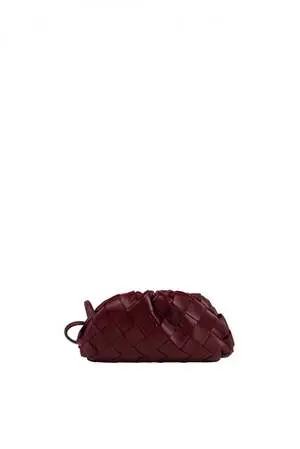 Bottega Veneta Pouch Purse - Red