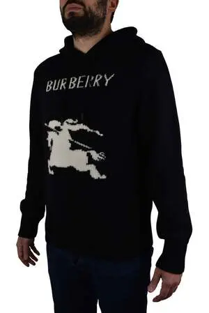 Burberry Cashmere Blend Hooded Sweater