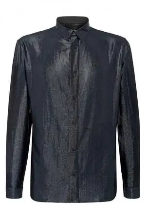 Philipp Plein Ls Skull Shirt - Black