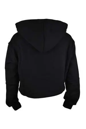 GIUSEPPE ZANOTTI Embellished Short Hoodie