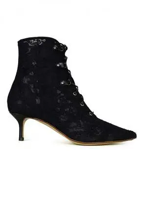 FRANCESCO RUSSO Lace Boots - Black