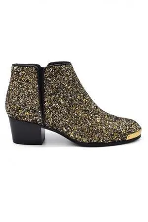GIUSEPPE ZANOTTI Leather Boots - Gold