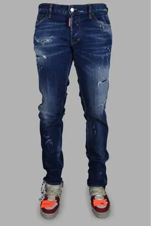 Dsquared2 Cool Guy Cotton Stretch Jeans - Blue