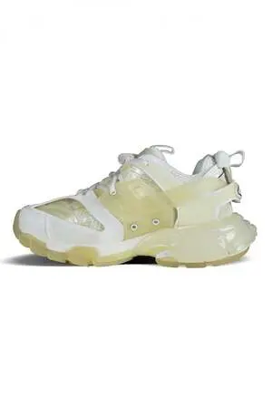 Balenciaga Track Sneakers Transparent - White