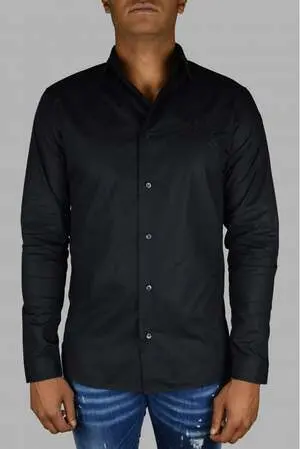 Philipp Plein Gold Cut Ls Skull Shirt
