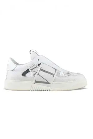 Valentino Garavani Vl7n Leather Sneakers - White