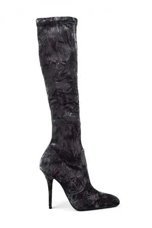 Saint Laurent Talia Boots - Gray