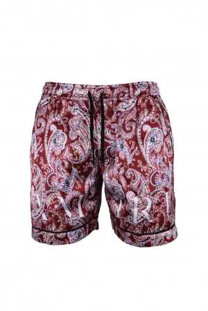 Amiri Viscose Bandana Print Shorts