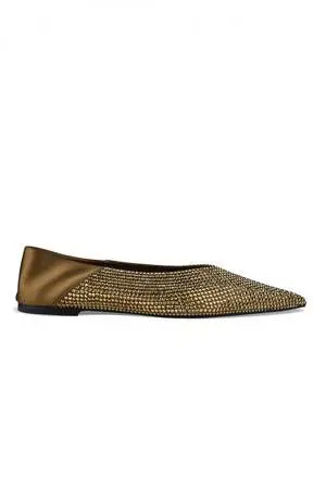 Saint Laurent Nour 05 Mules - Gold