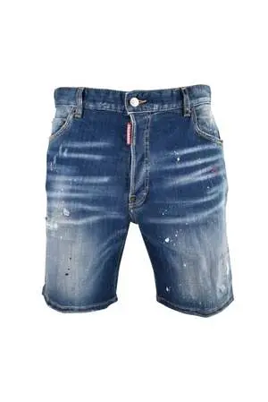 Dsquared2 Denim Shorts - Blue