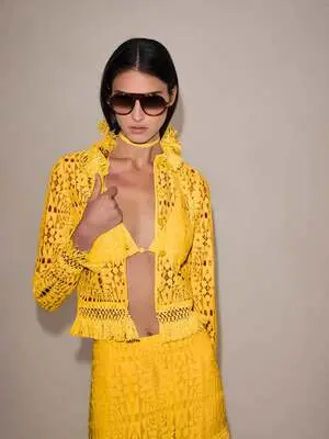 Alexis Lyra Crochet Top - Soler