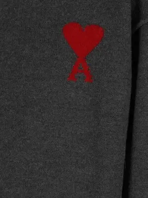 AMI Paris Maglia In Lana Con Logo