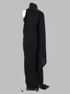 Balenciaga Long Draped "the Door" Dress