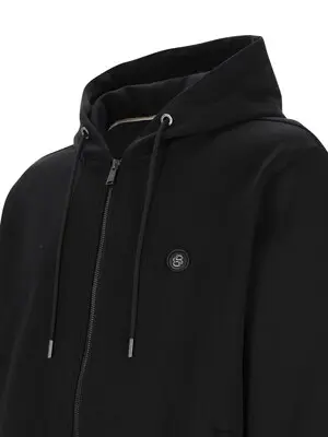 BOSS Felpa Con Zip E Cappuccio