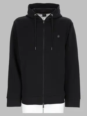 BOSS Felpa Con Zip E Cappuccio