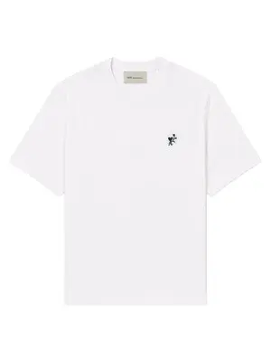 AMI Paris T-shirt Con Logo - White