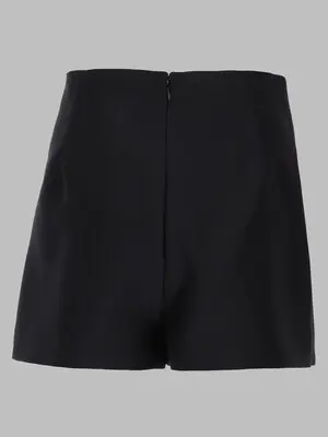 Balenciaga Gonna Shorts In Twill Di Lana