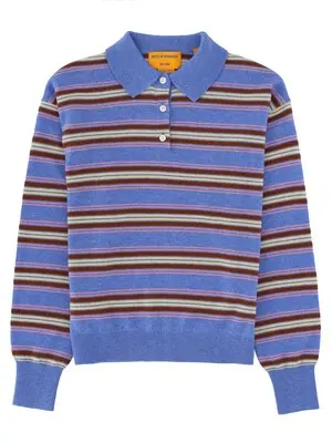 Guest In Residence Cashmere Collegiate Polo
