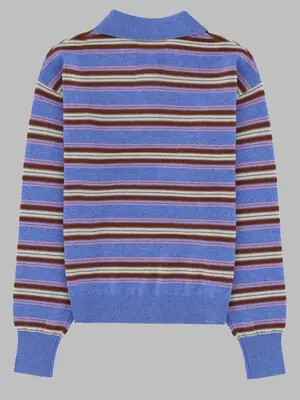 Guest In Residence Cashmere Collegiate Polo