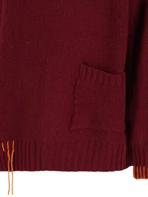 AMISH SUPPLIES Maglia "crew Crop" In Lana