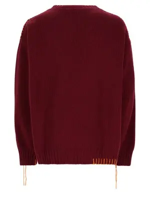 AMISH SUPPLIES Maglia "crew Crop" In Lana