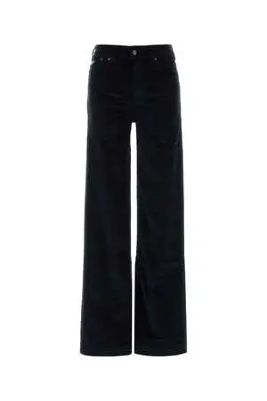LOIS Stretch Corduroy Palazzo Pants - Blue