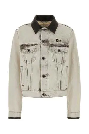 Miu Miu Cotton Denim Jacket