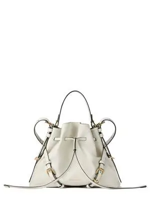 Givenchy Handbag Drawstring Mini Shoulder Bag, 25 X 29 X 8 Cm, Removable Handle And Strap, Suede Lining