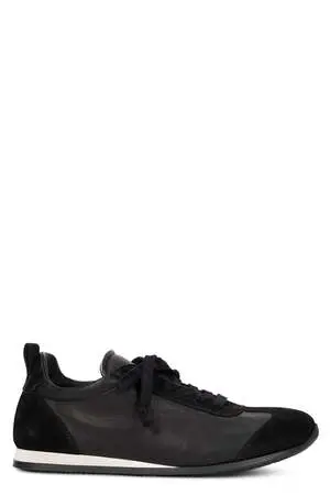 UMA WANG Leather Sneaker - Black