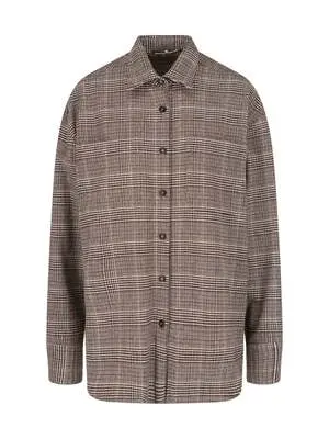 Ermanno Scervino Plaid Virgin Wool Shirt