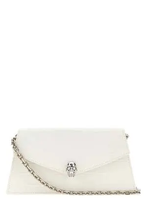 Alexander McQueen Leather Skull Crossbody Bag