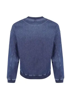 Emporio Armani Cotton Crewneck Sweatshirt