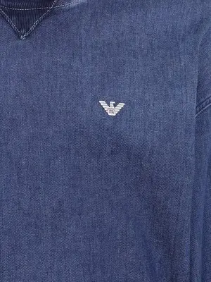 Emporio Armani Cotton Crewneck Sweatshirt