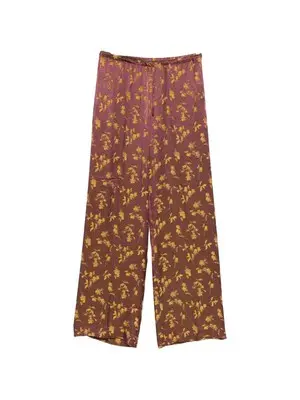 Dries Van Noten Puvis Straight Trousers - Brown