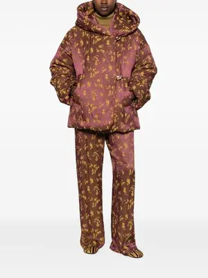 Dries Van Noten Puvis Straight Trousers - Brown