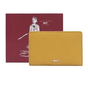 Paul Costelloe Solidago Leather Purse - Yellow