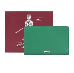 Paul Costelloe Solidago Leather Purse - Green