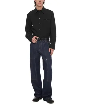 Helmut Lang Wool Shirt Jacket
