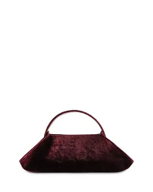 ALTUZARRA Origami Suede Baguette Bag