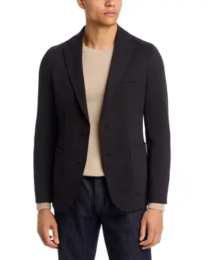 BOSS Hanry Slim Fit Sport Coat And Removable Drawstring Bib Hoodie