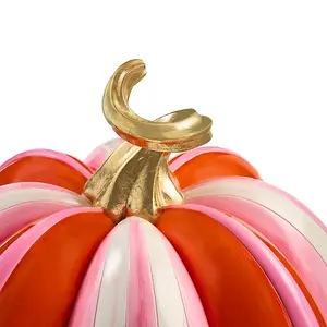 MACKENZIE-CHILDS Glam 'o' Ween Fairytale Stripe Pumpkin - Multi