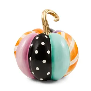 MACKENZIE-CHILDS Whimsy Patchwork Medium Pumpkin - Multi