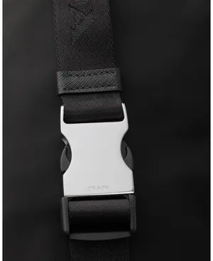 Prada Re-nylon And Leather Shoulder Bag