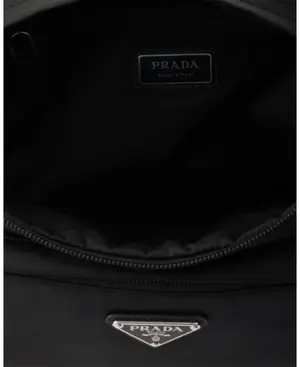 Prada Re-nylon And Leather Shoulder Bag
