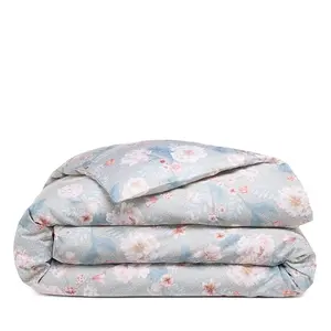 SCHLOSSBERG Zelda Vert Sateen Duvet Cover, Queen